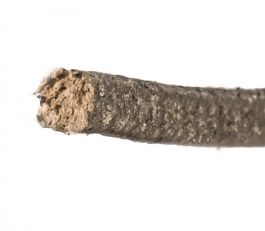 1/2" Graphite Impregnated Non-Asb Interlock Braid Packing